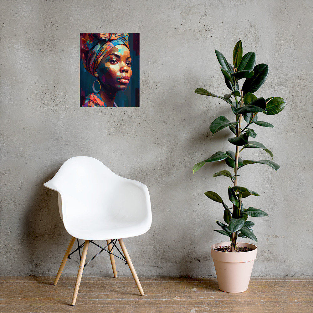 Nina Simone Jazz Music Legend Printable Poster up to 16x20 - Etsy