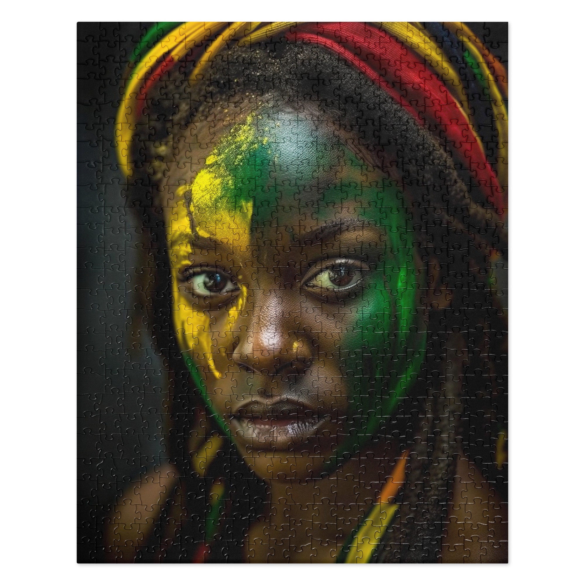 Rasta Queen Jigsaw Puzzle I 520 Pieces Natural Hair Locs - Etsy