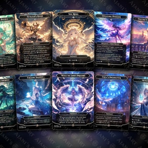 Giada Angel anime Waifu Commander Deck Maybeboard 108 Custom Magic ...