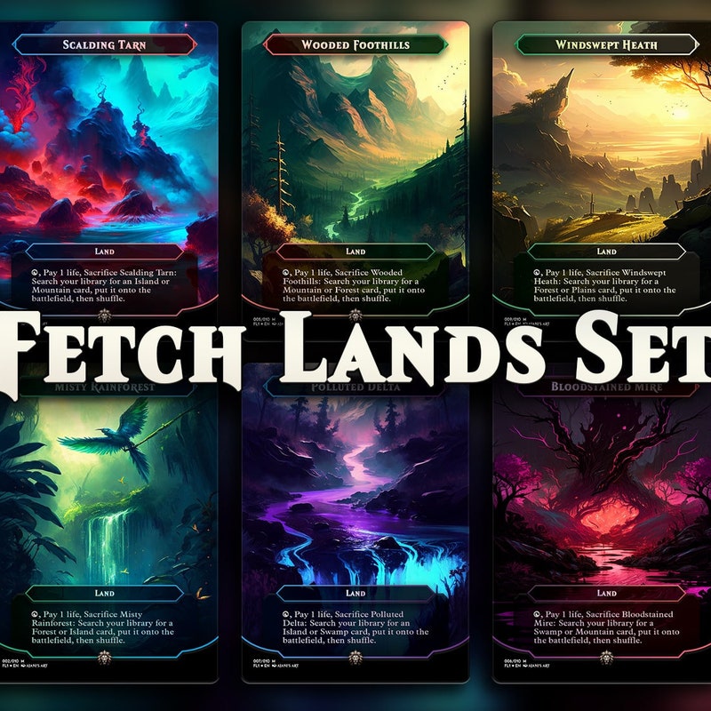 Mtg Proxy Lands - Etsy Australia