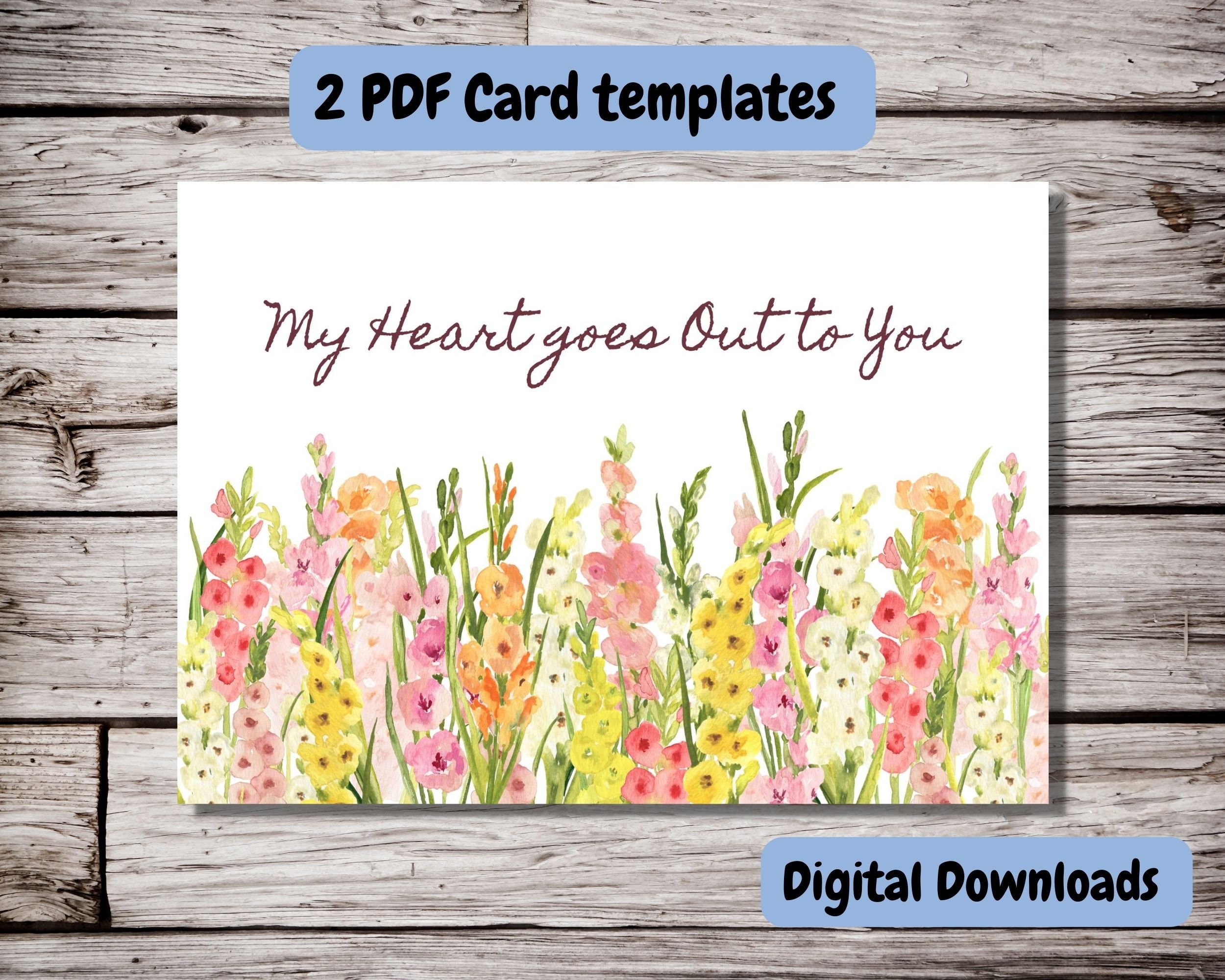 Printable Sympathy Card | Sympathy Cards Printable | so Sorry About ...