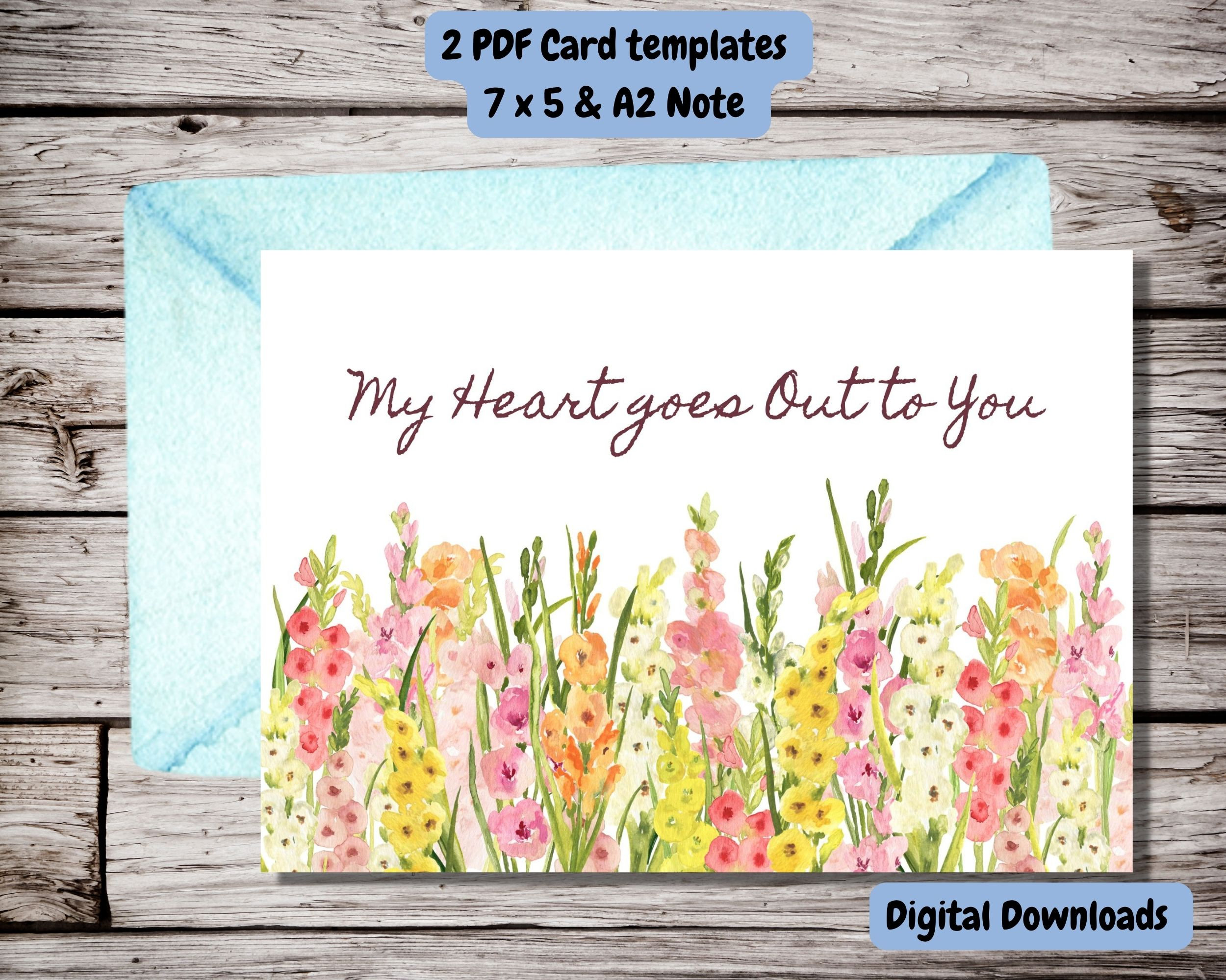 Printable Sympathy Card | Sympathy Cards Printable | so Sorry About ...