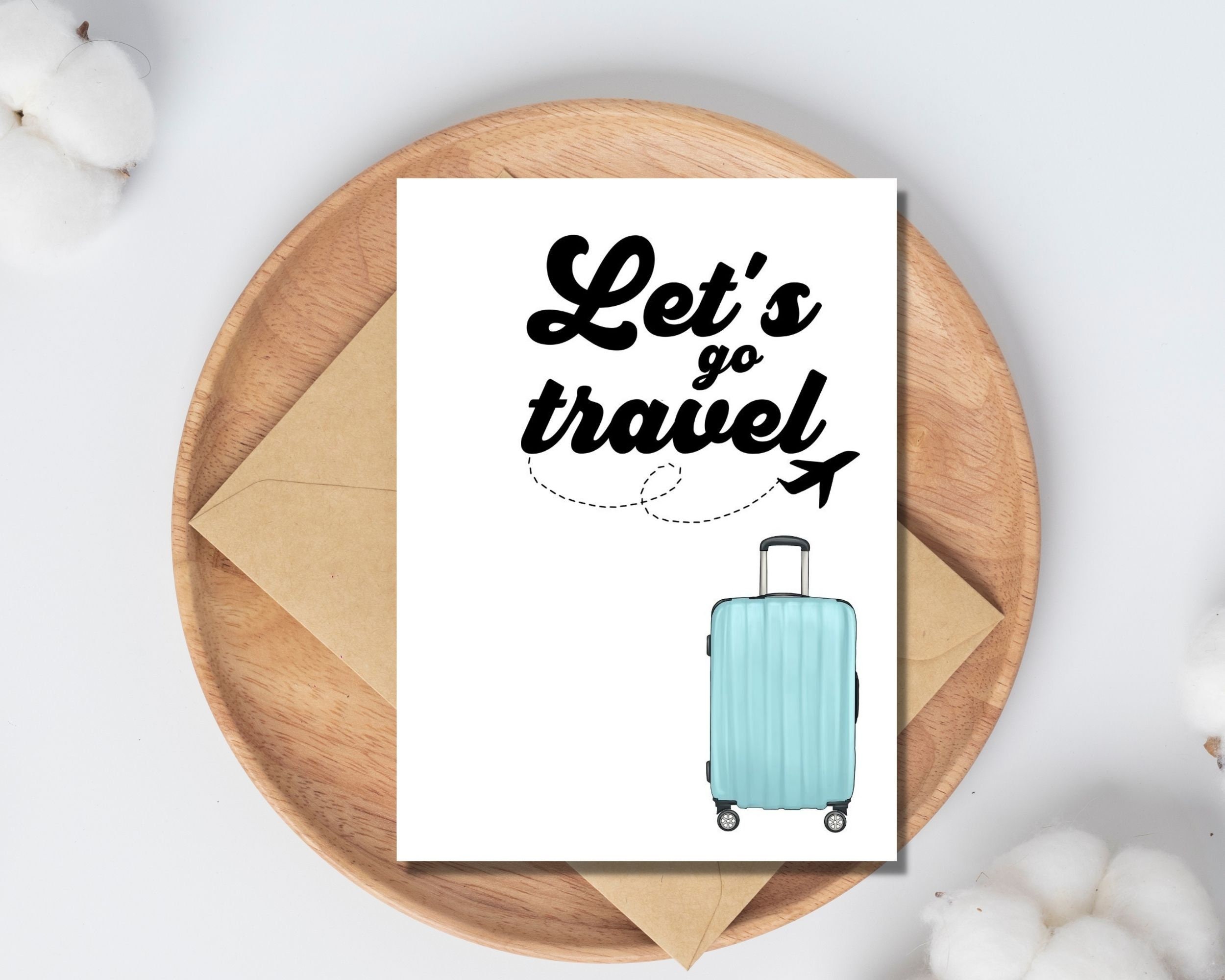 Printable Bon Voyage Greeting Card | Digital Bon Voyage Card ...