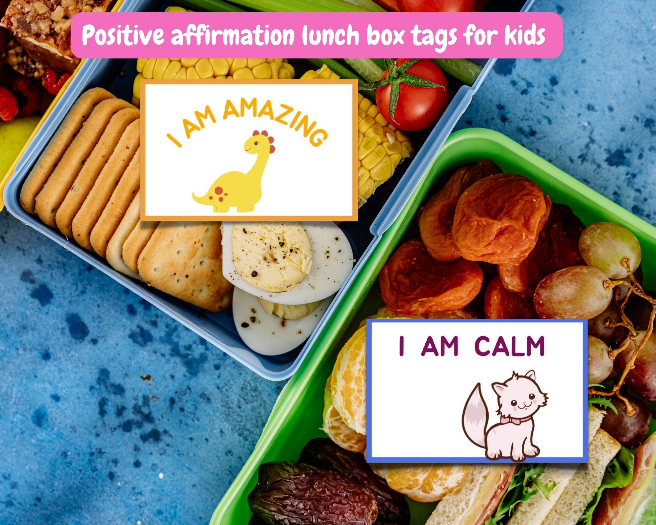 24 Positive Affirmation Cards for Kids | 24 Positive Thought Cards for ...