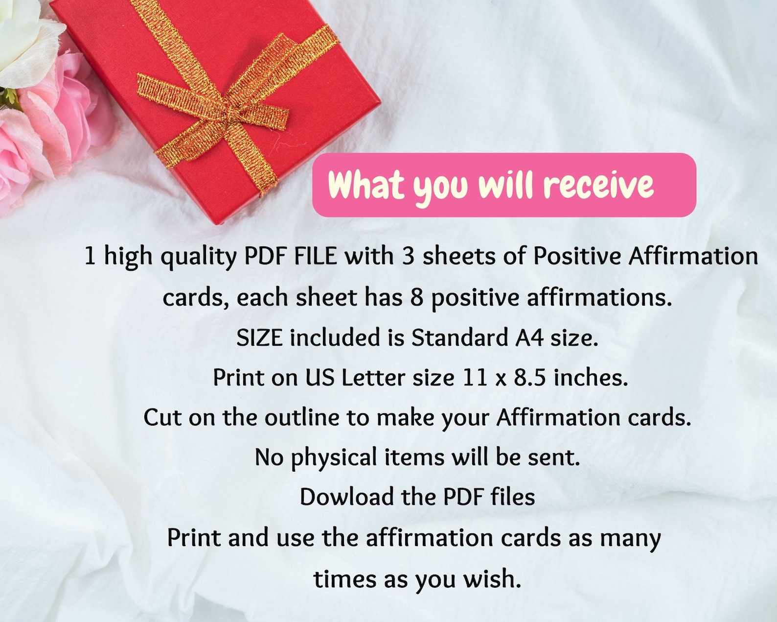 24 Positive Affirmation Cards for Kids | 24 Positive Thought Cards for ...