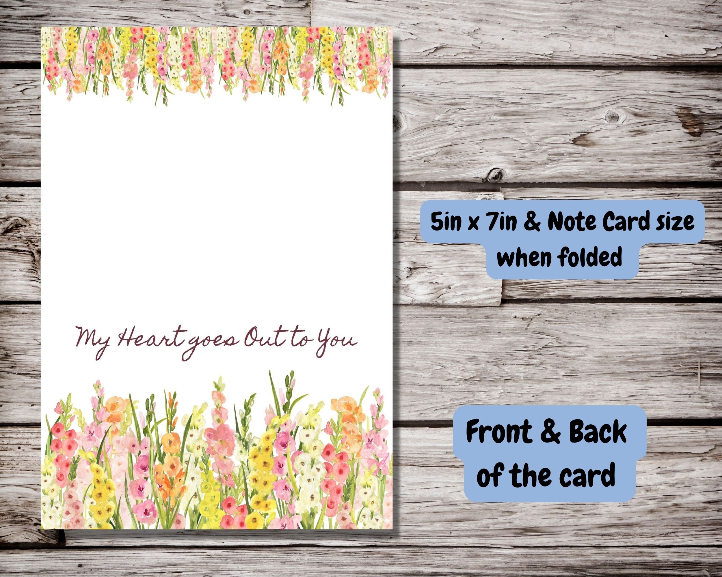 Printable Sympathy Card | Sympathy Cards Printable | so Sorry About ...