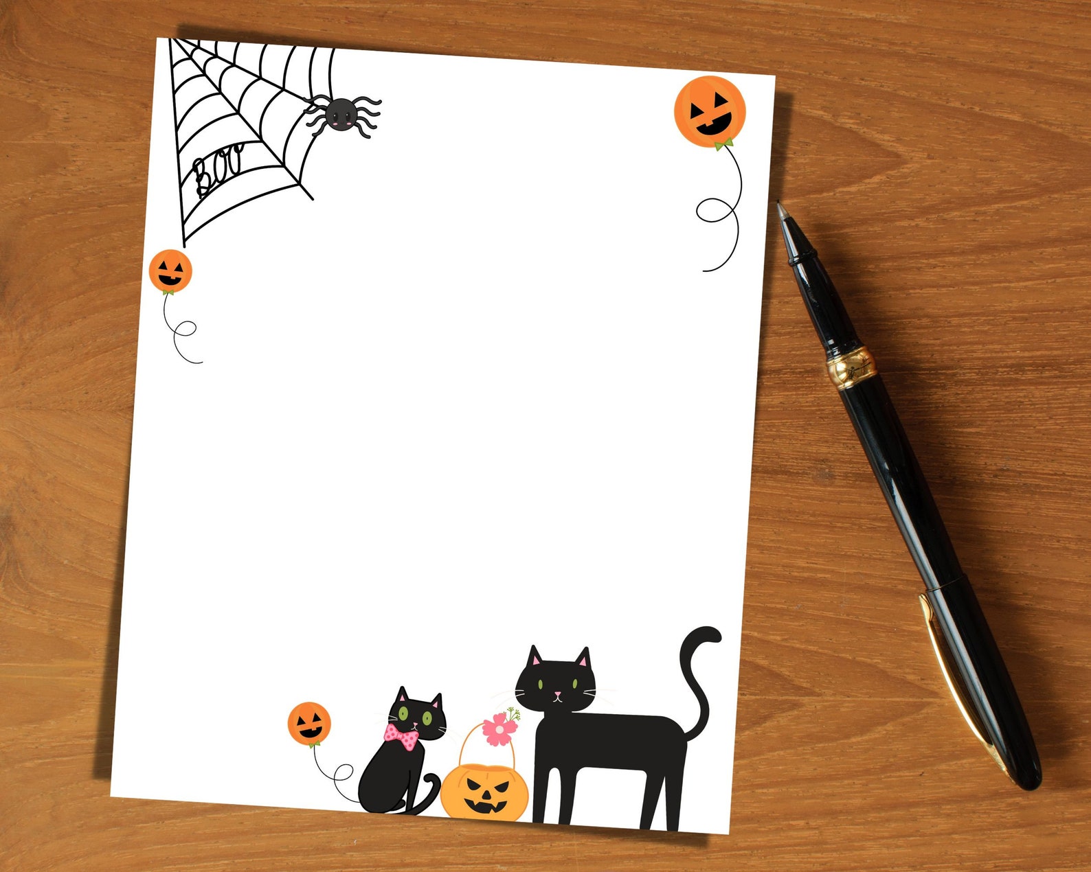 Printable Stationery Lined and Unlined Paper US Letter Letter Size ...