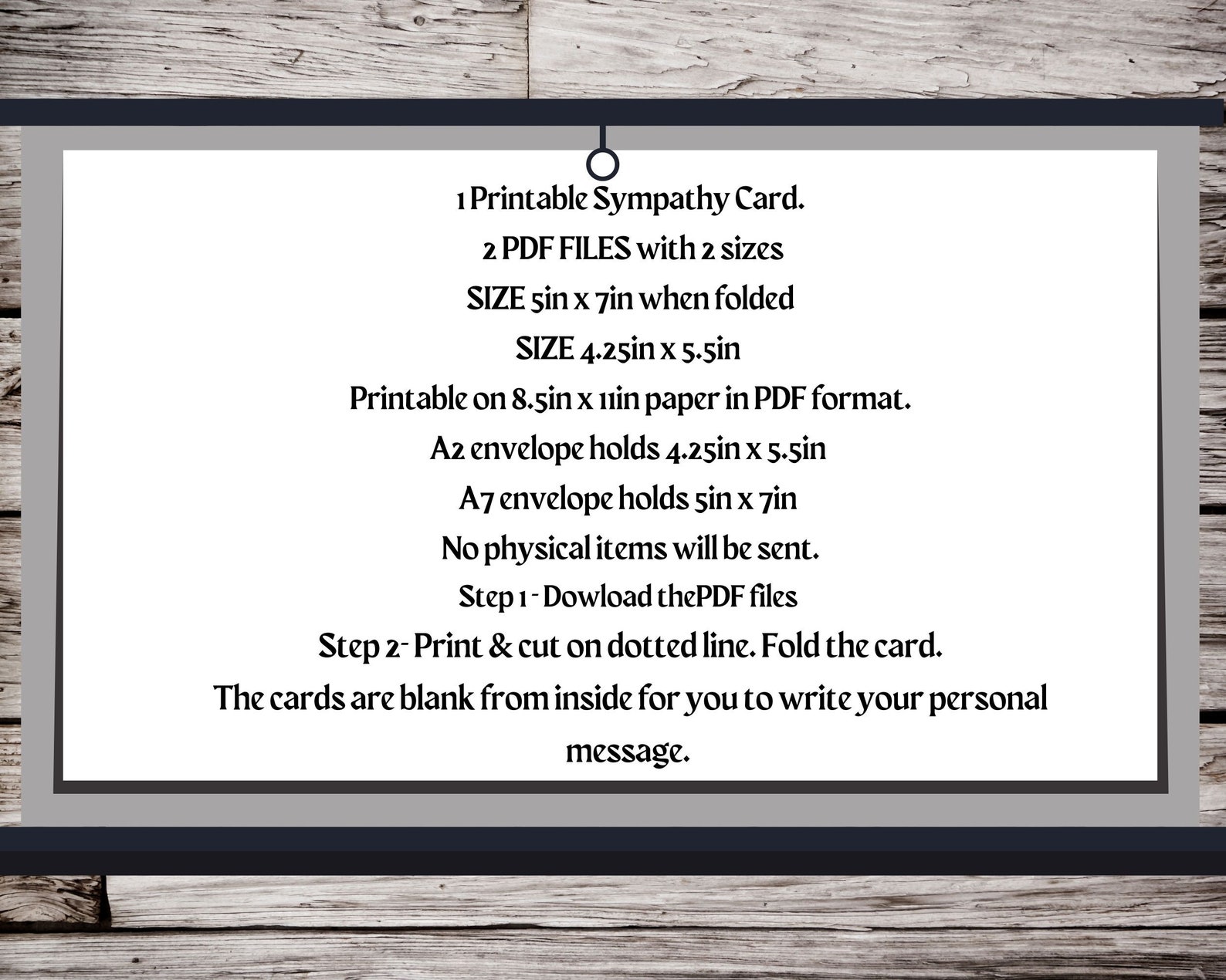 Printable Sympathy Card | Sympathy Cards Printable | so Sorry About ...