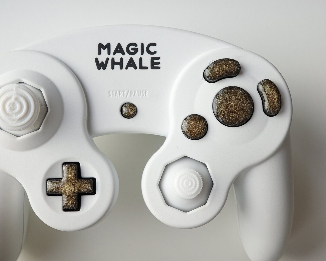 Gamecube Button Set ABXYSD Artisan Handmade Buttons BALD - Etsy