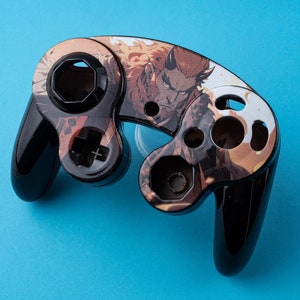 Custom OEM Gamecube Shells Ganondorf the Legend of Zelda Custom Painted ...