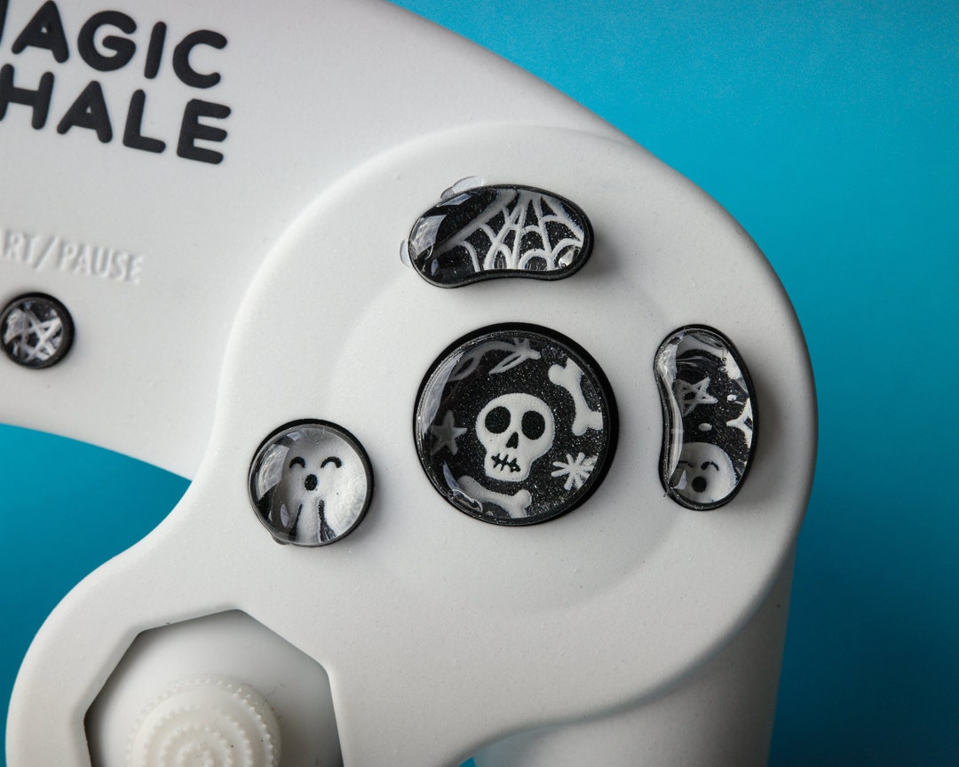 Gamecube Button Set ABXYSD BALD Artisan Handmade Buttons - Etsy