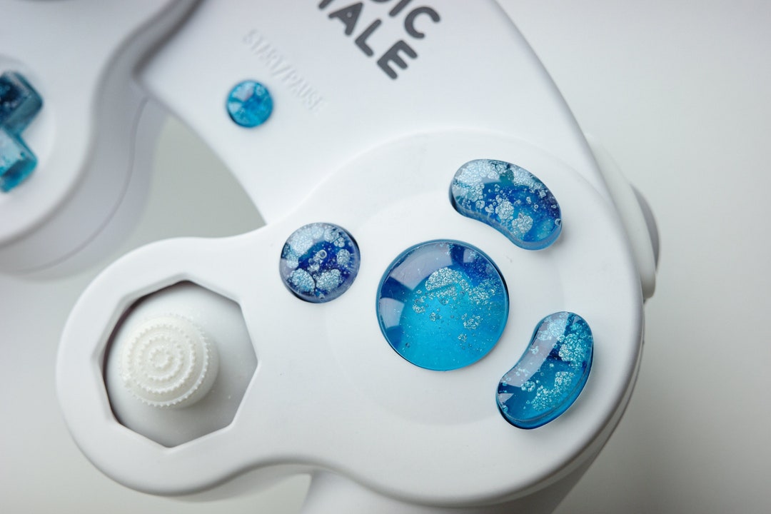 Gamecube Button Set ABXYSD Artisan Handmade Buttons Surf - Etsy