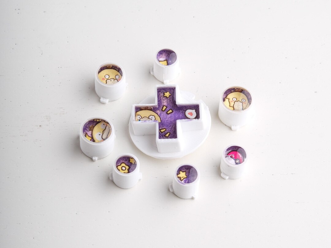 Nintendo 64 Button Set / ABC Start and D-pad / FDM 3D Printed / Artisan ...