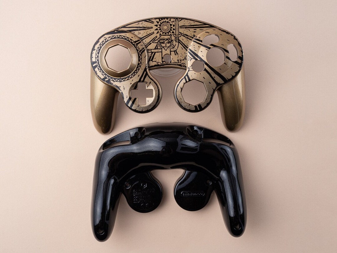 Custom OEM Gamecube Shells the Wind Waker the Legend of Zelda Custom ...