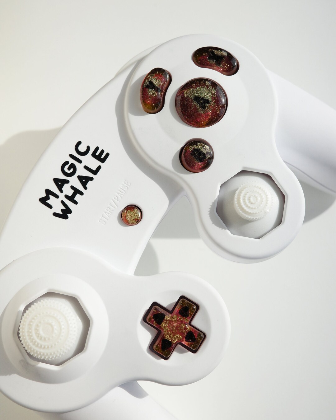 Gamecube Button Set ABXYSD Artisan Handmade Buttons - Etsy