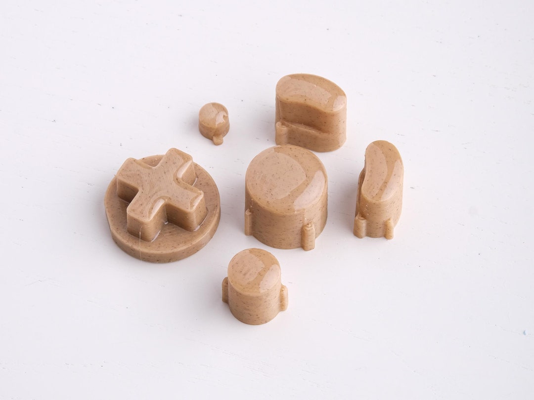 Gamecube Button Set / ABXY Start and D-pad / FDM 3D Printed Buttons ...