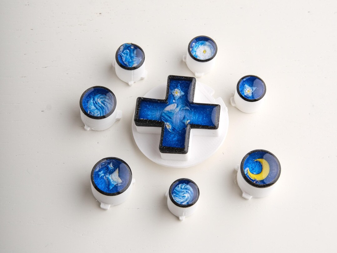 Nintendo 64 Button Set / ABC Start and D-pad / FDM 3D Printed / Artisan ...