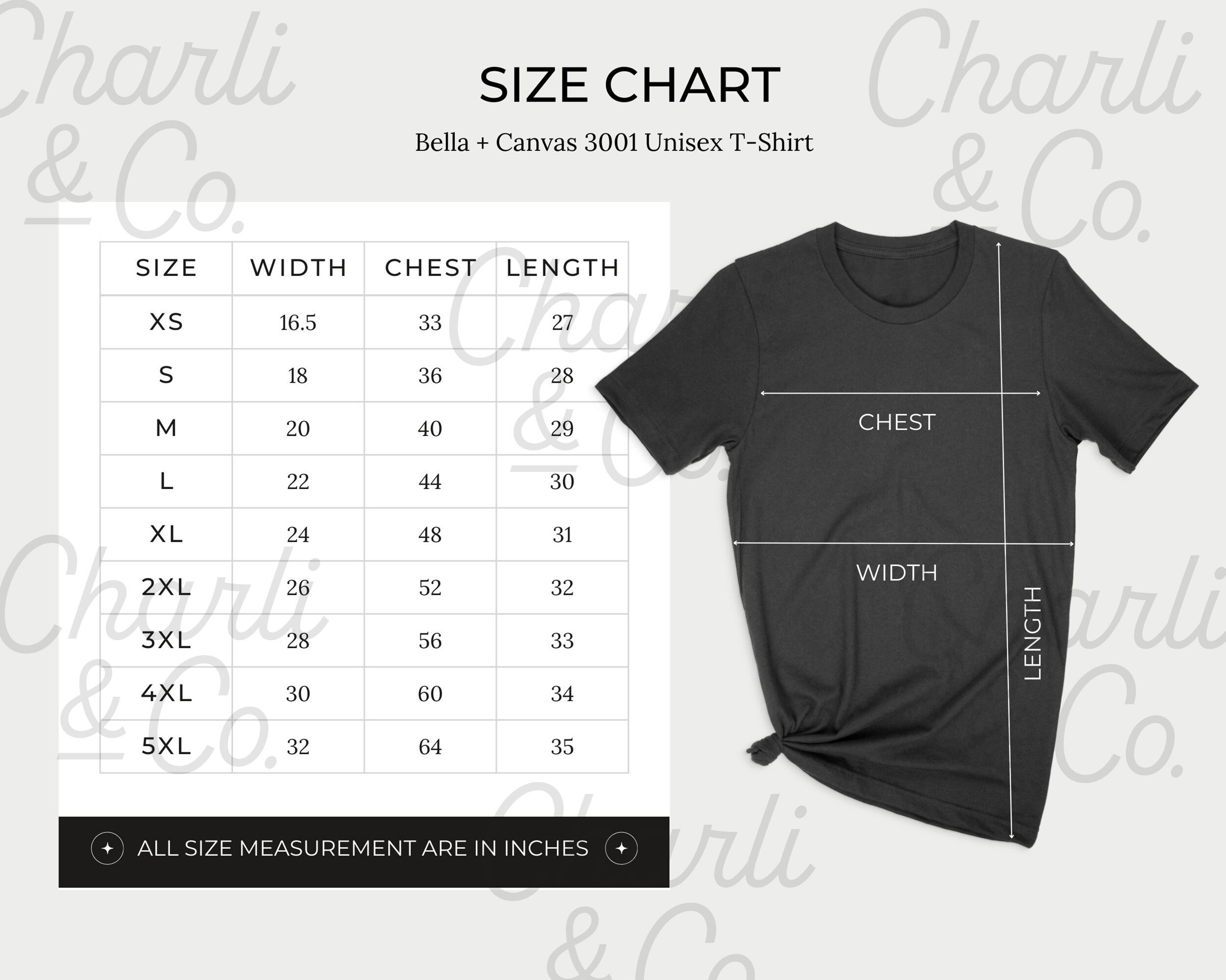 2023 Bella Canvas Color Chart Bundle, 3001 Solids, 3001 CVC Color Chart ...