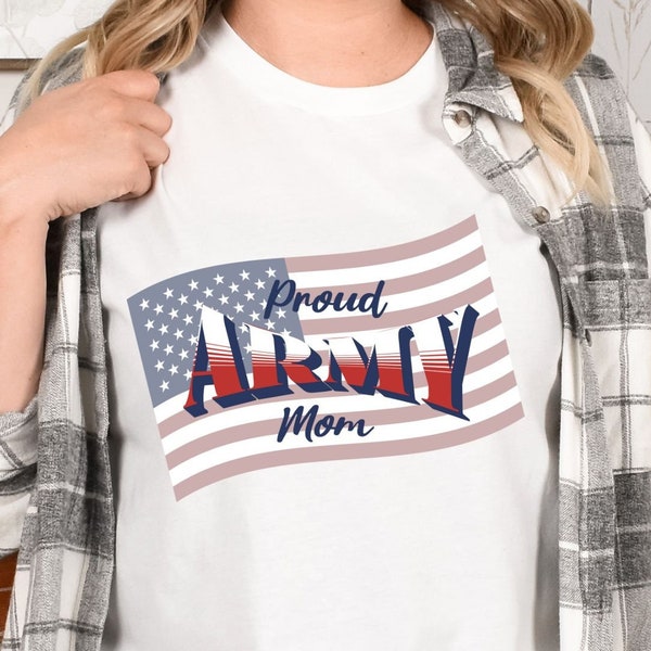Army Mom Shirt - Etsy