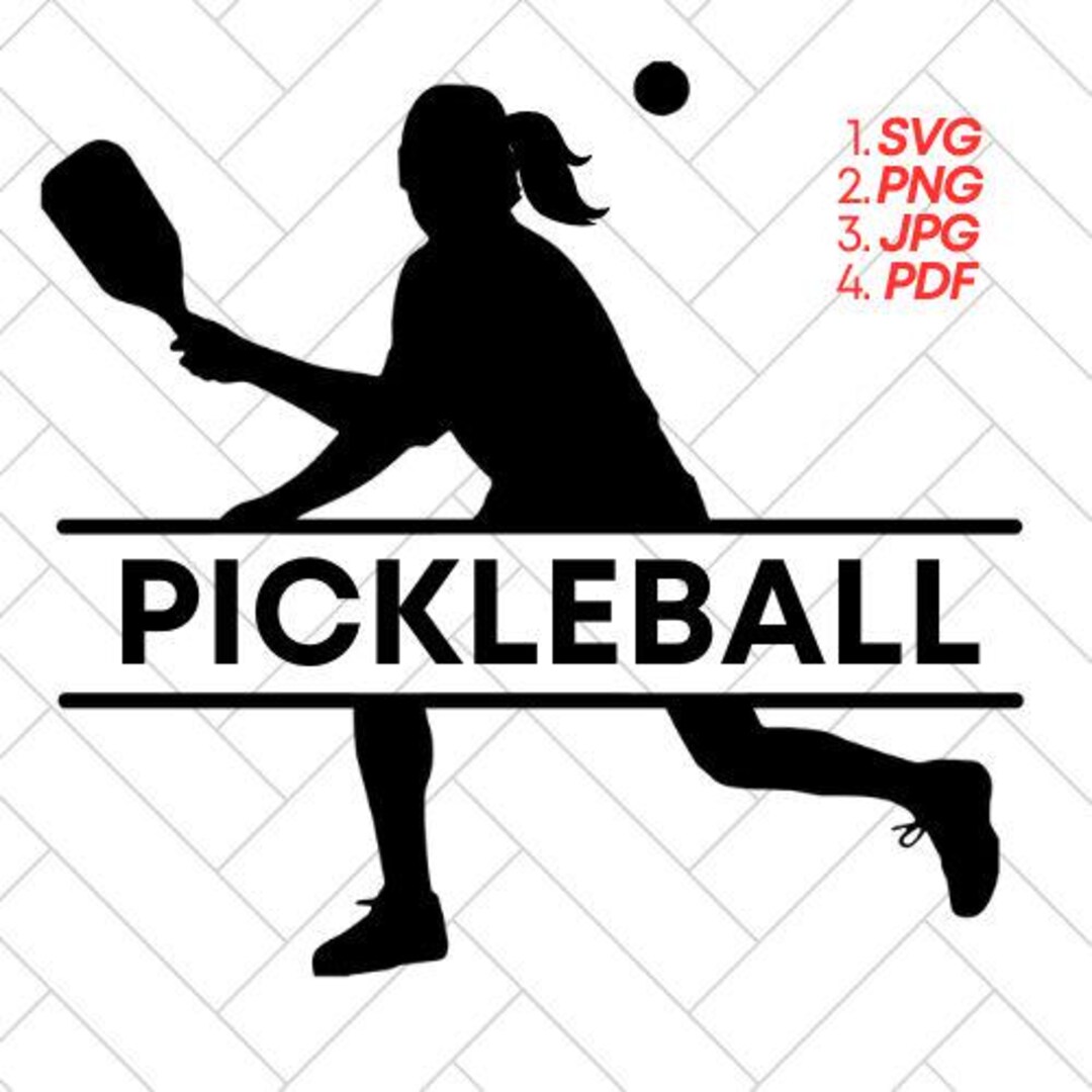 Clipart Pickleball Player - Digital Download, Svg Png Jpeg Pdf ...