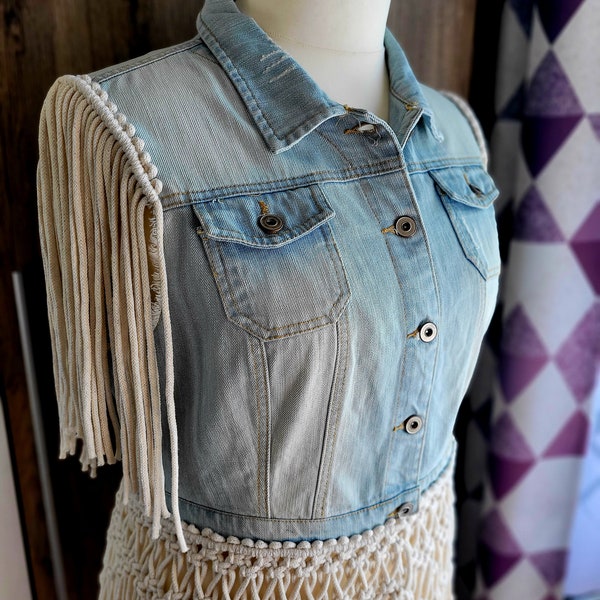 Macrame Jacket - Etsy