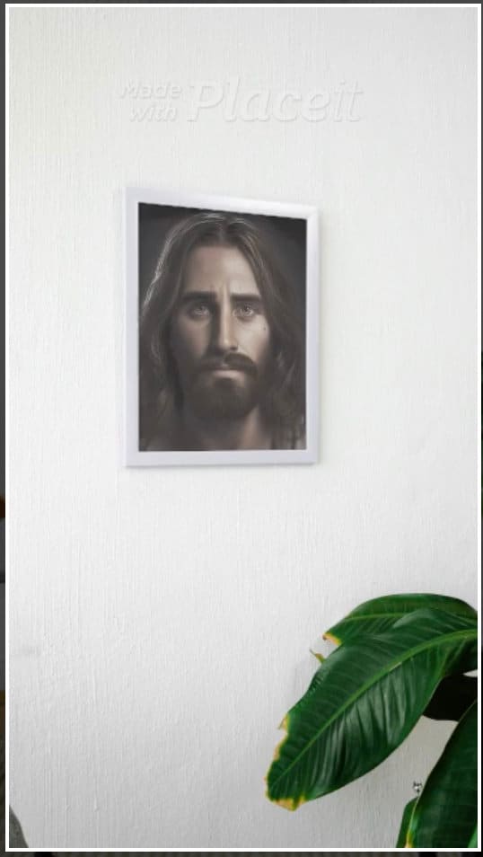 Ultra-realistic Jesus Portrait - Etsy