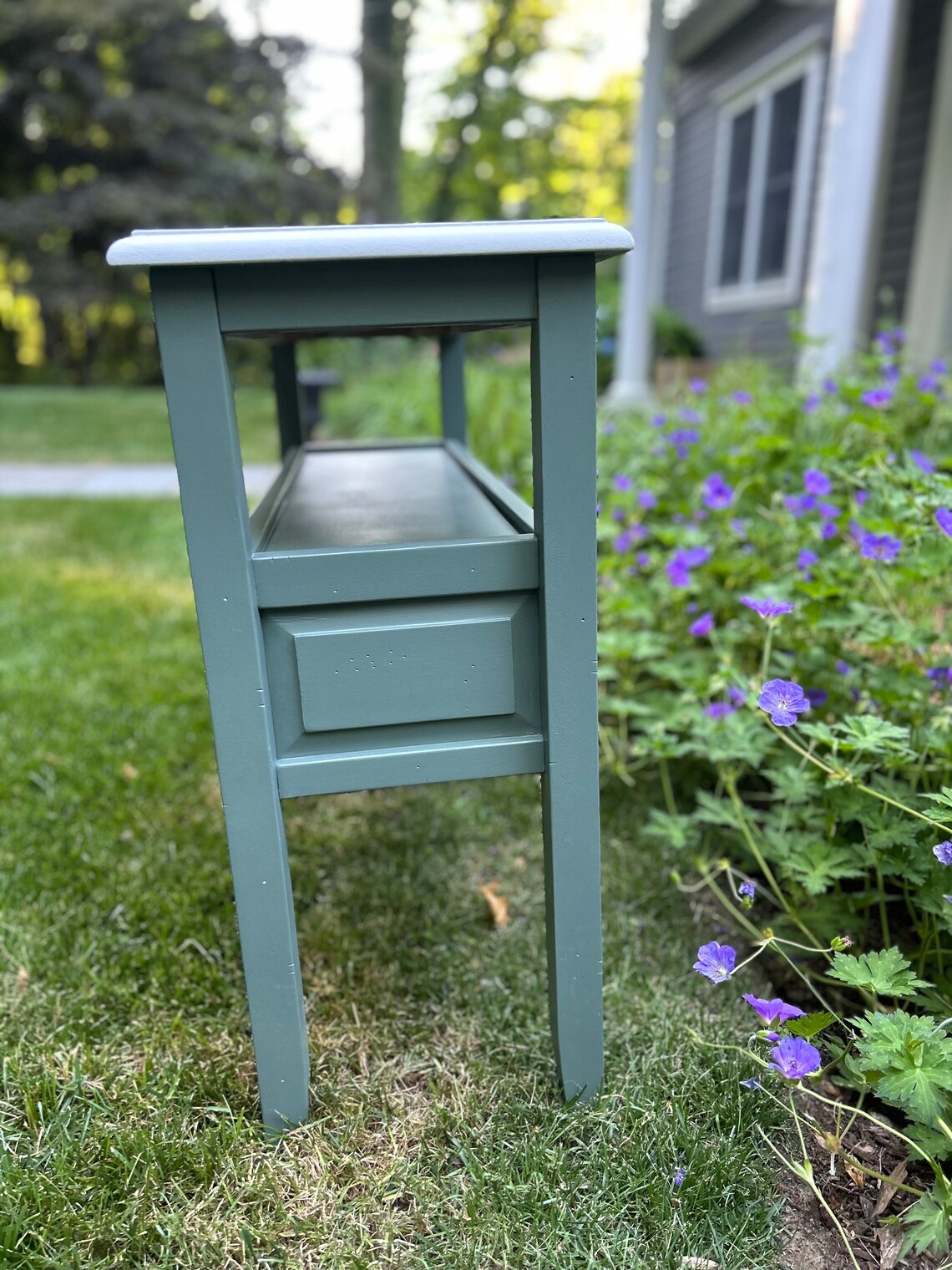 SOLD Vintage Pier 1 Console Entryway Accent Side Table - Etsy