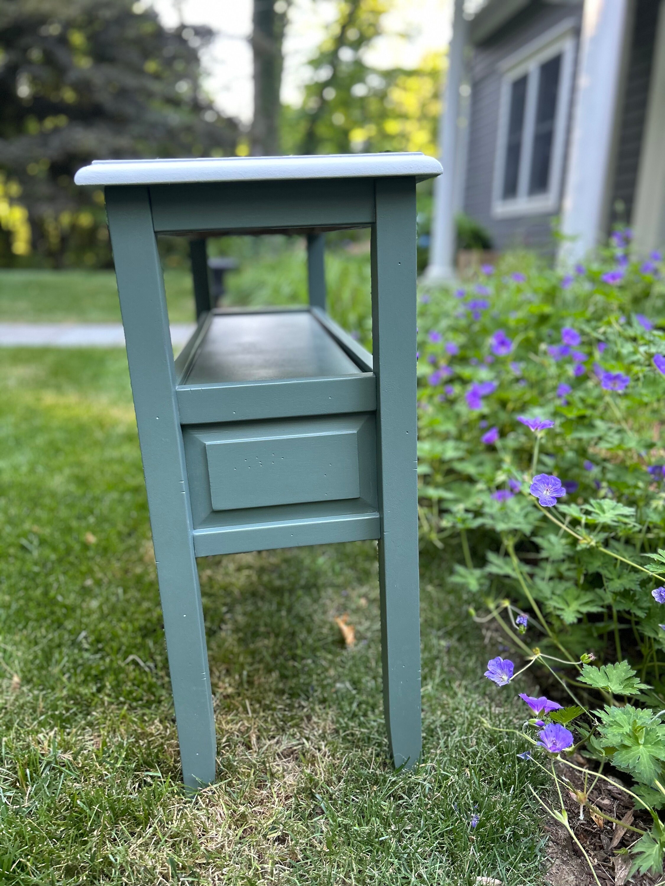 SOLD Vintage Pier 1 Console Entryway Accent Side Table - Etsy