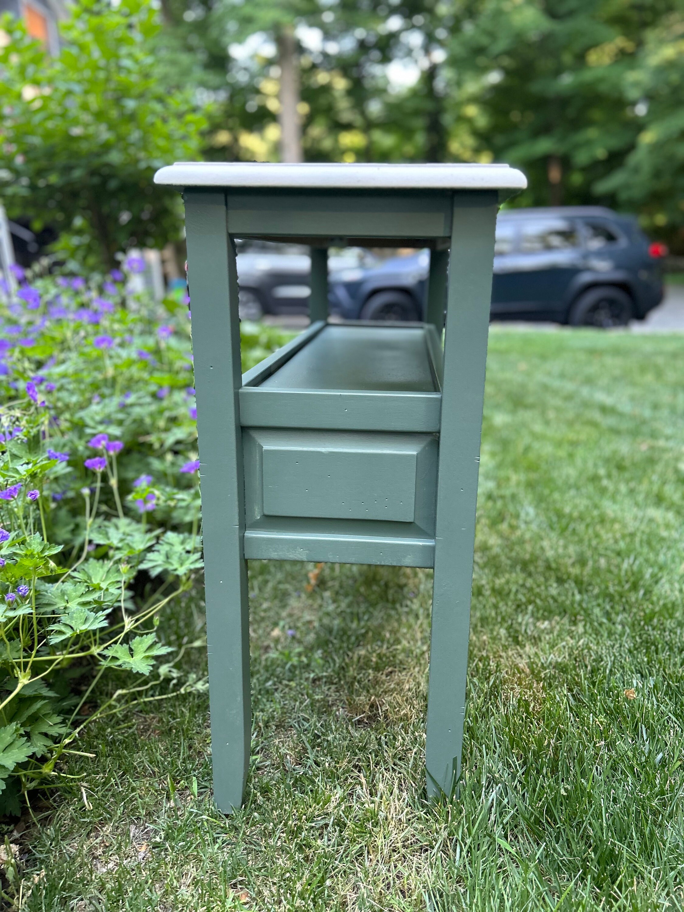 SOLD Vintage Pier 1 Console Entryway Accent Side Table - Etsy