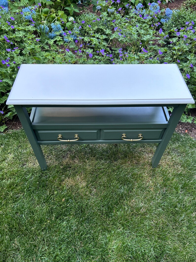 SOLD Vintage Pier 1 Console Entryway Accent Side Table - Etsy