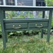 SOLD Vintage Pier 1 Console Entryway Accent Side Table - Etsy