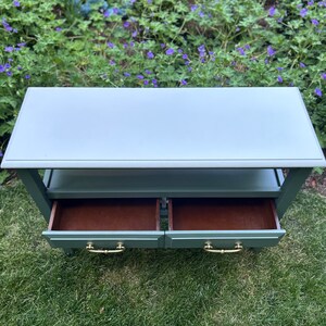 SOLD Vintage Pier 1 Console Entryway Accent Side Table - Etsy