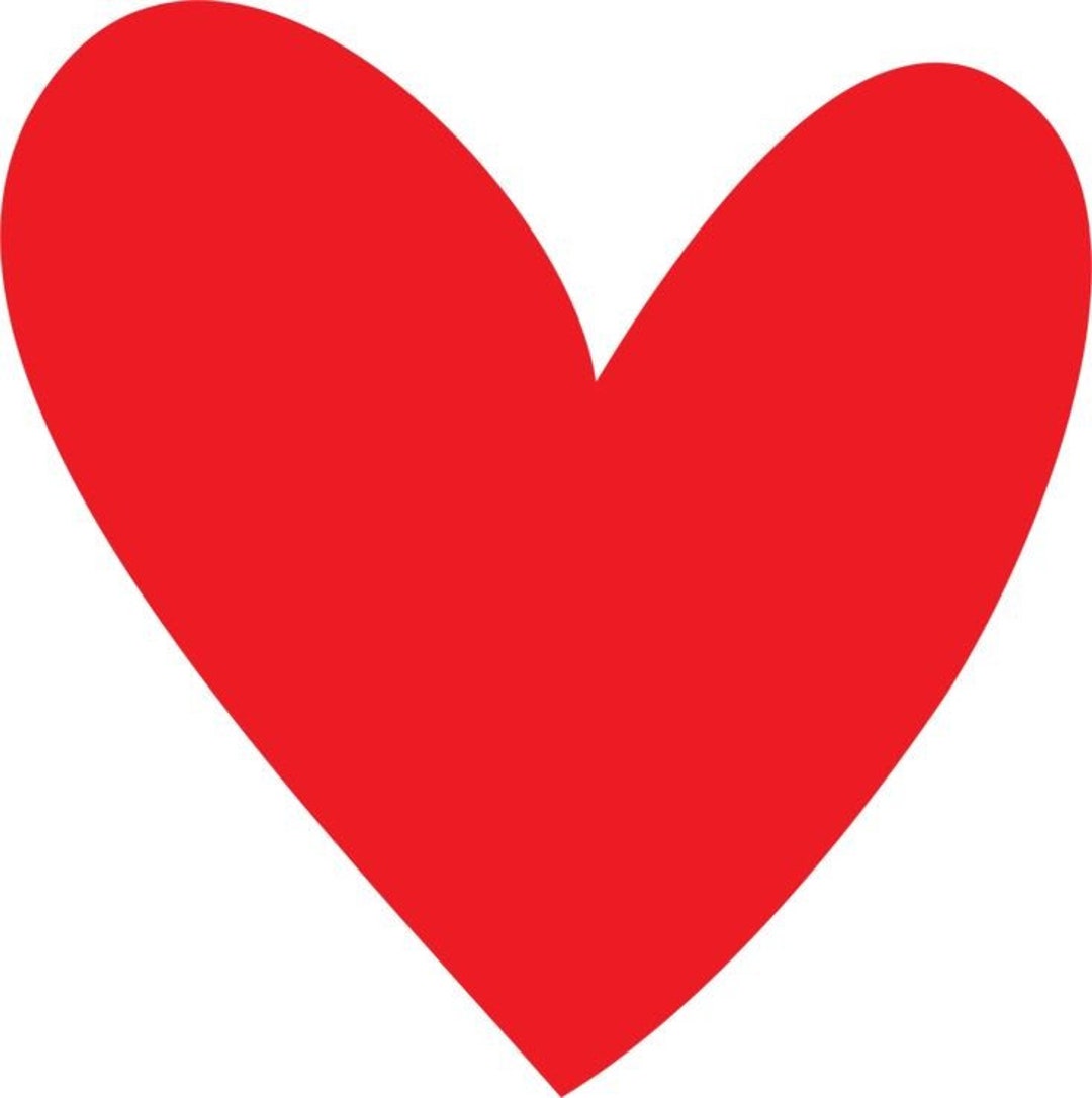 Red Heart PNG Digital File , Bbf Design PNG File, Digital Download File, Heart PNG, - Etsy Canada
