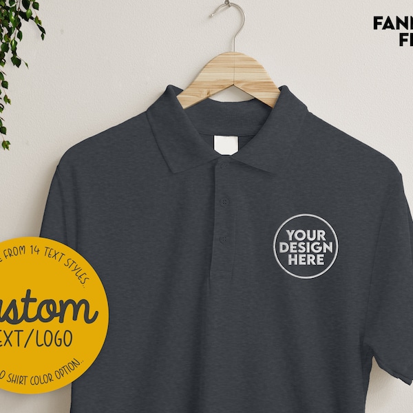 Personalized Embroidery Polo Shirts - Etsy