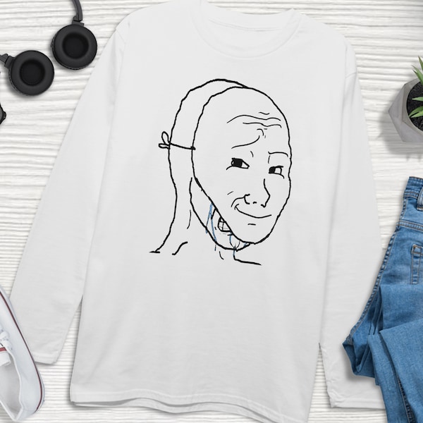 Wojak Smiling - Etsy