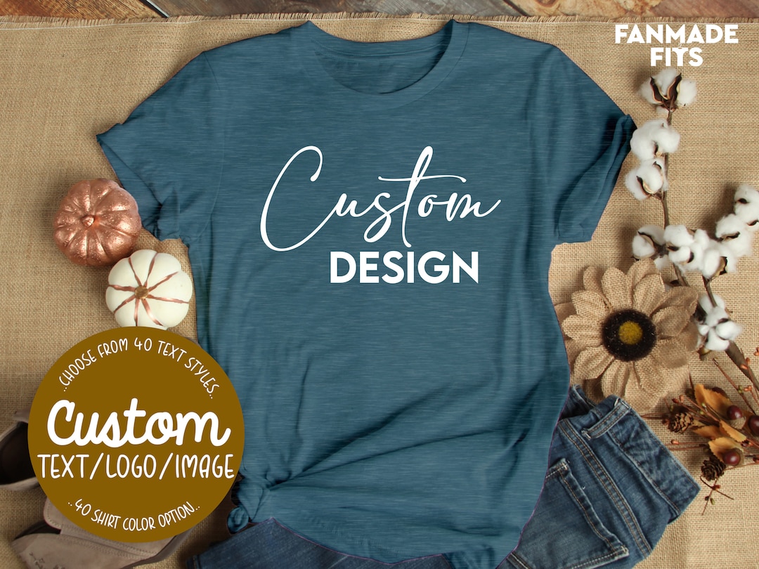 Custom Gildan T-shirt, Customizable Shirt, Custom Tee, Personalized ...