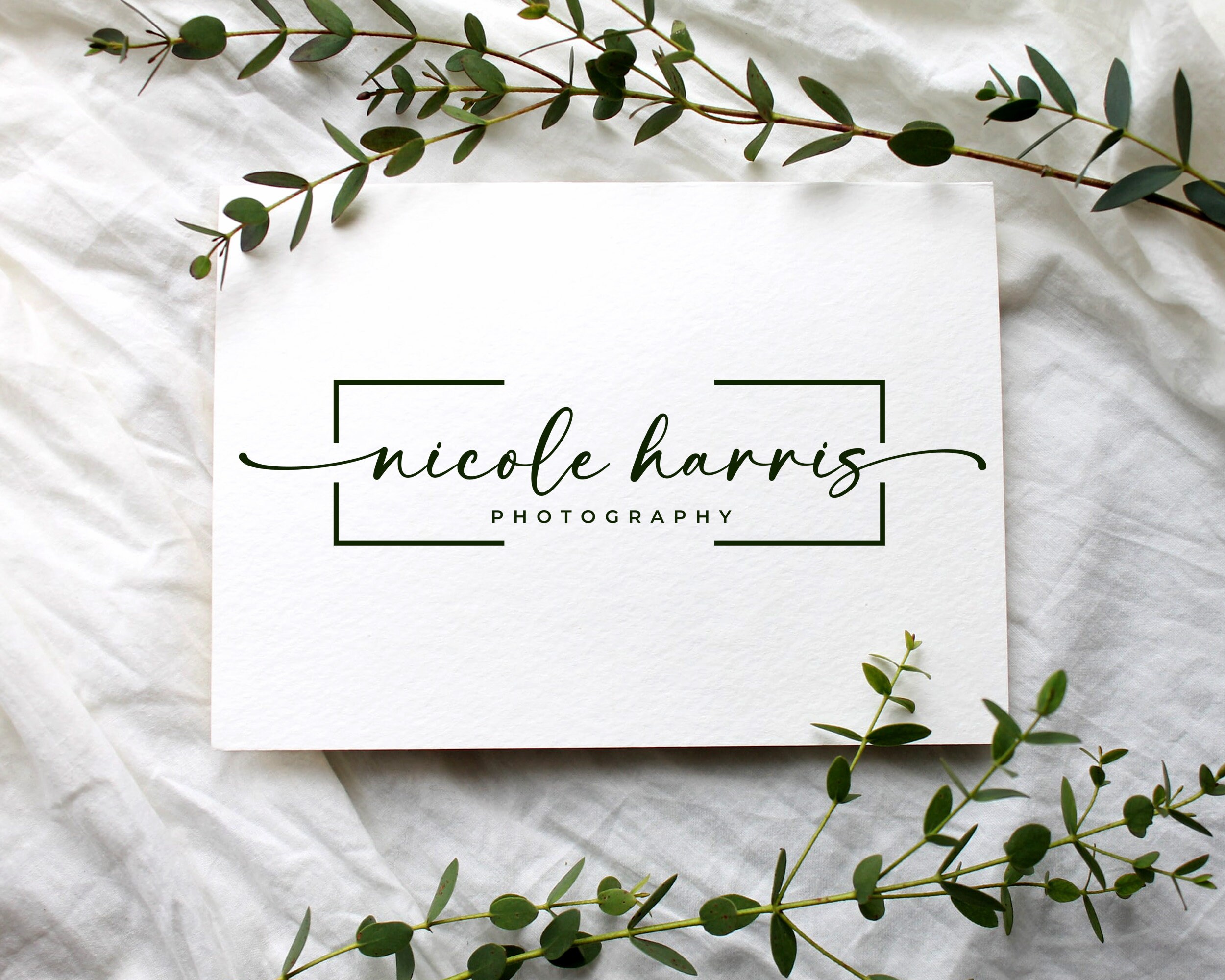 Photography Logo and Watermark Custom Photography Logo - Etsy