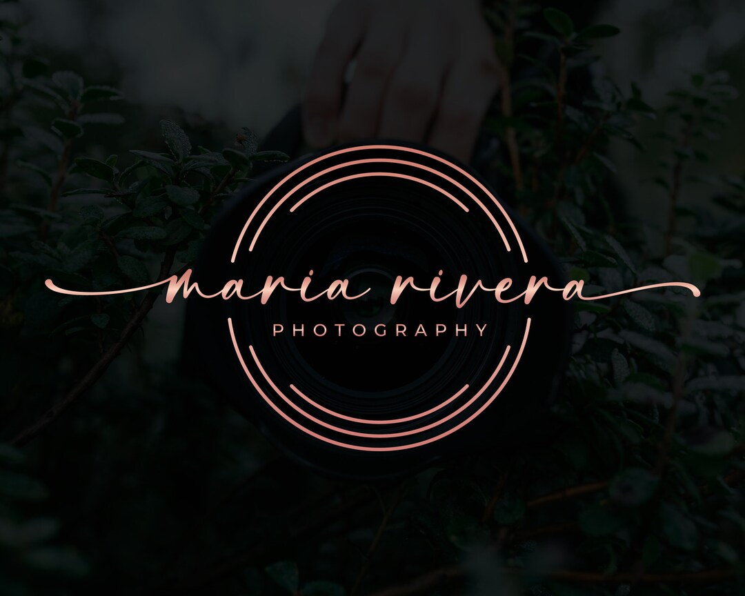 Photography Logo and Watermark, Custom Photography Logo, Handwritten ...