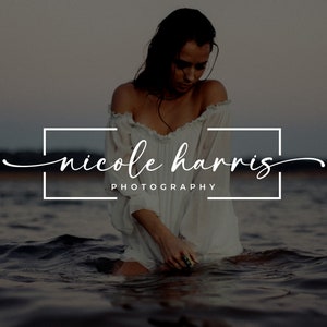 Photography Logo and Watermark, Custom Photography Logo, Handwritten ...