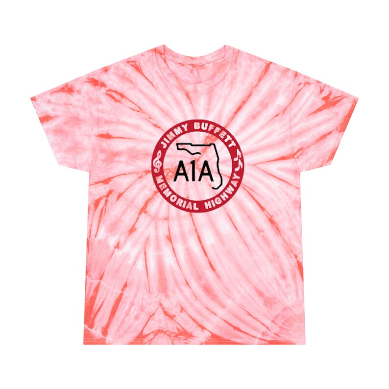 A1A Jimmy Buffett Memorial Highway T-shirt Tee Key West Tie Dye - Etsy