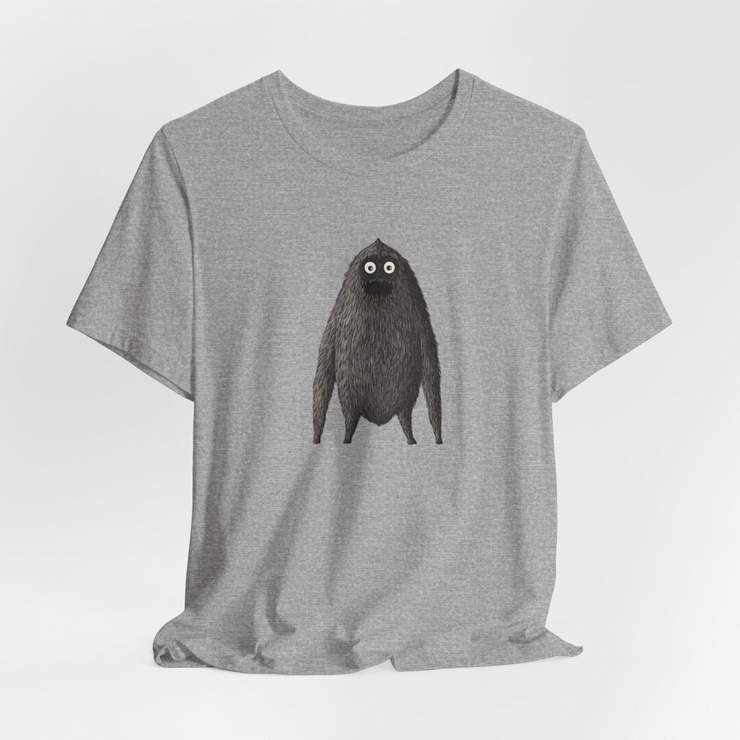 Gorey Style Monster Tee T-shirt - Etsy