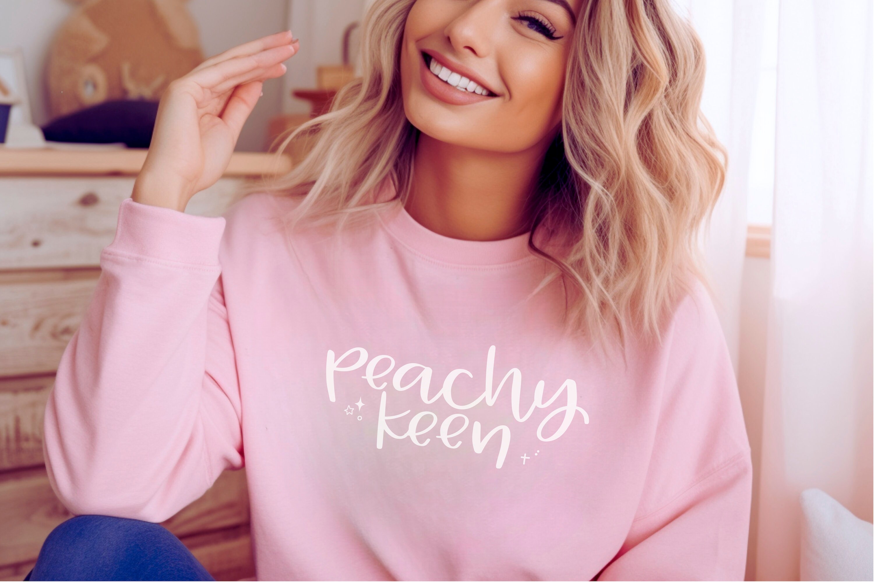 Peachy Font Handwritten Script Font, Cricut Font, Cursive Font, Brush ...