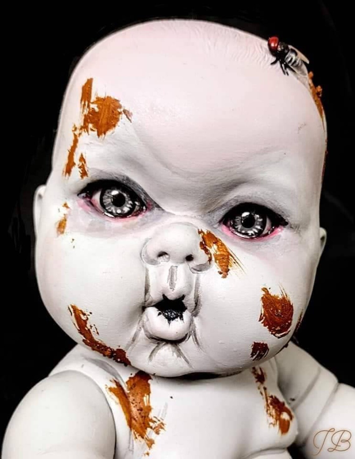 Decay Care Zombie Baby Latrina Stinky Funny Handmade OOAK Custom DIY ...