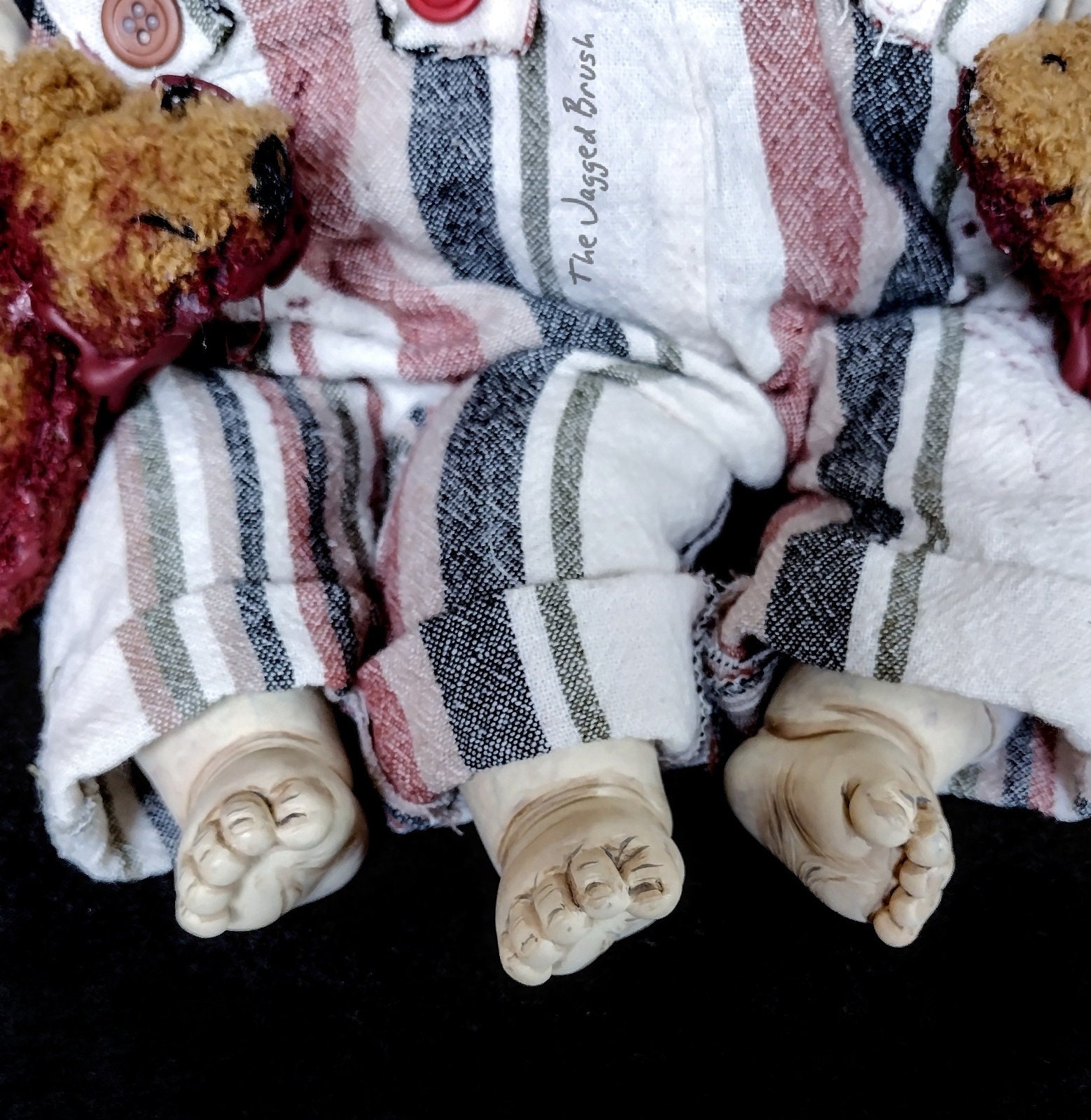 Decay Care Zombie Baby Conjoined Twins Handmade OOAK Weird Curiosities ...