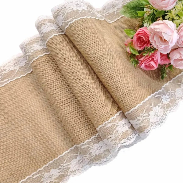 Burlap Table Runners - Etsy