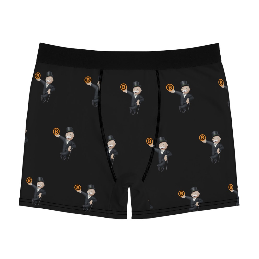 Bitcoin Monopoly Men's Boxer Briefs - Etsy
