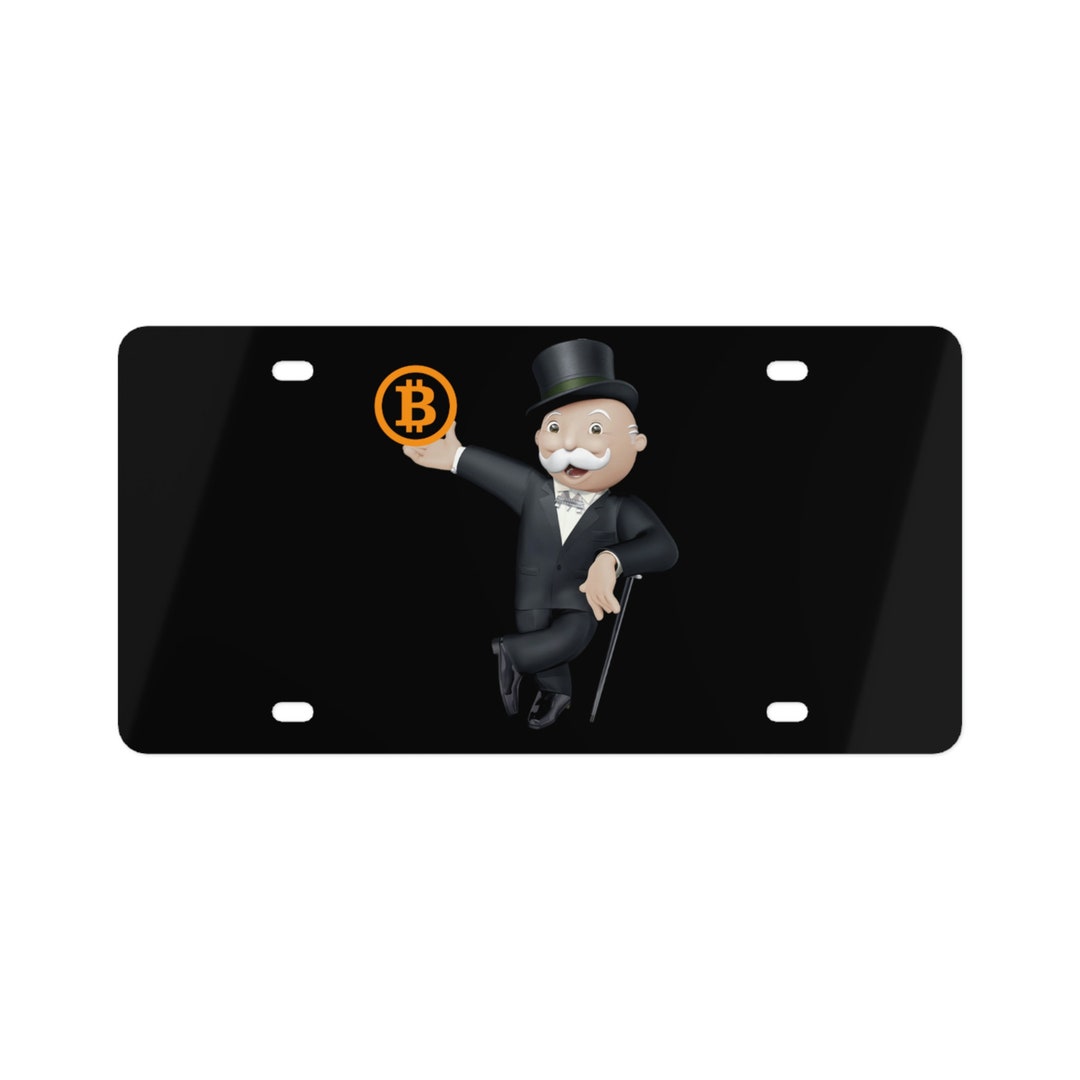 Bitcoin Monopoly License Plate - Etsy
