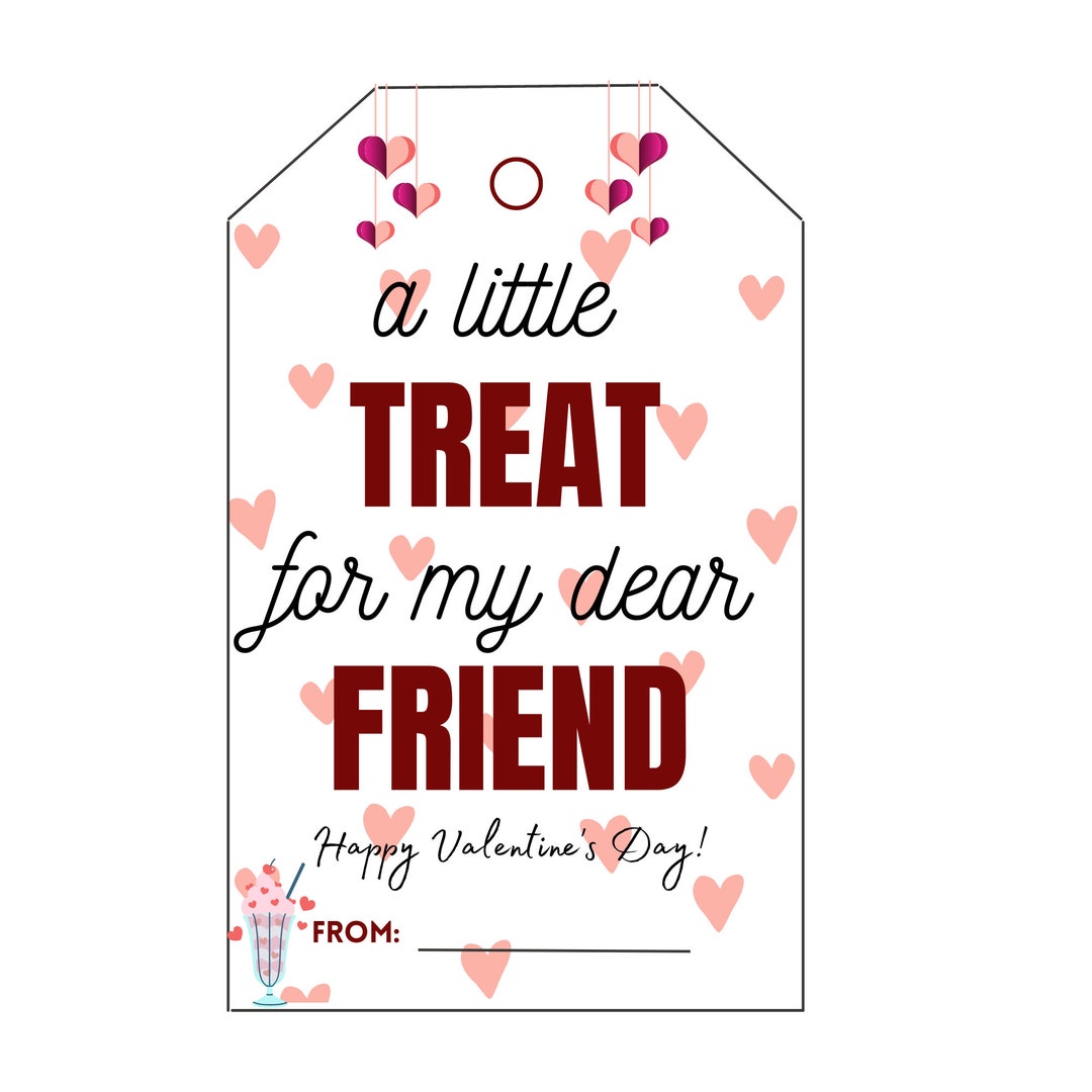 Valentines Day Gift Tags. Gift Tags for Valentine's Day. Printable PDF ...