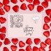 Printable Valentine's Day Pink Card Digital Template Printable, - Etsy
