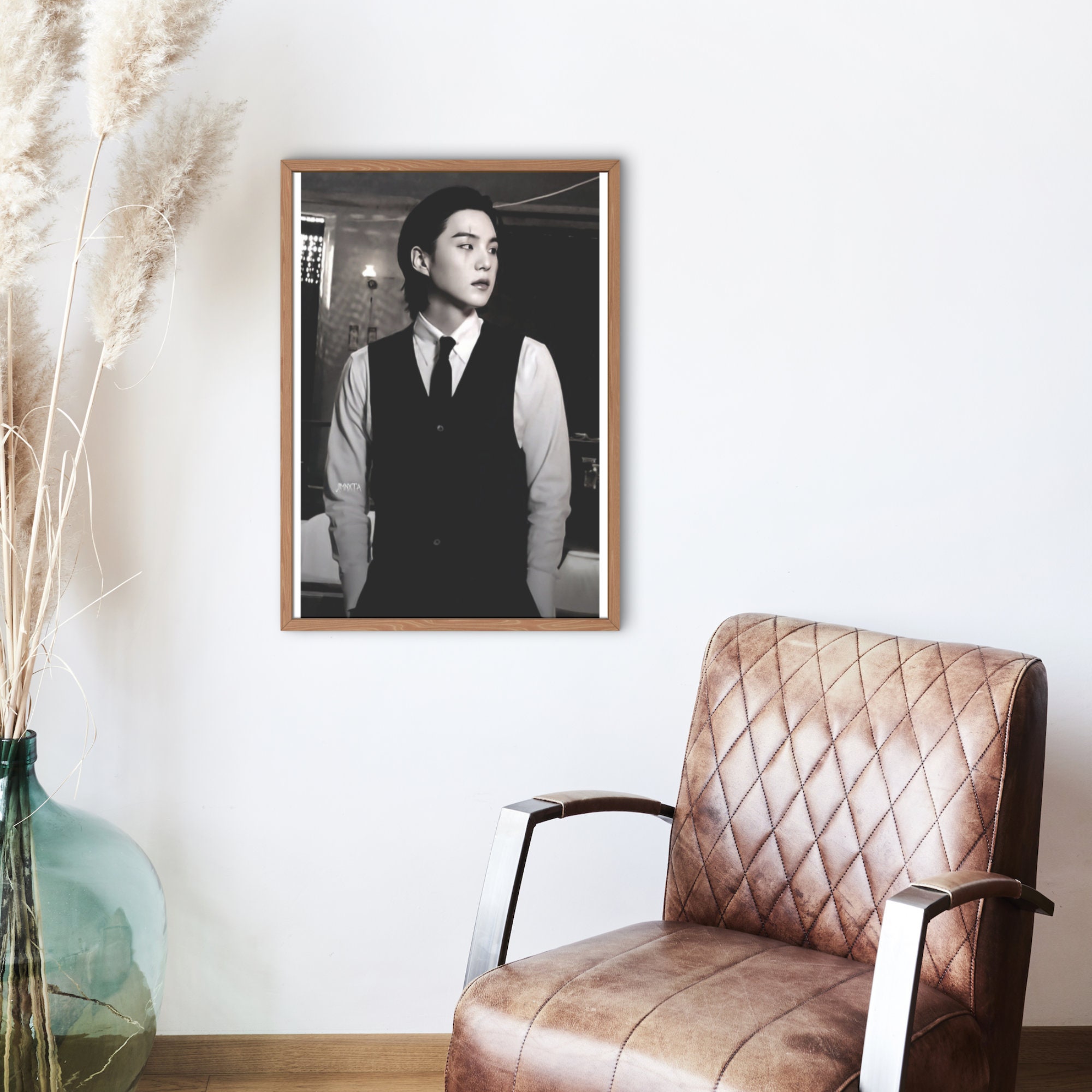 Suga BTS Poster, , Digital Download, Aesthetic Room Decor, BTS Wall Art ...